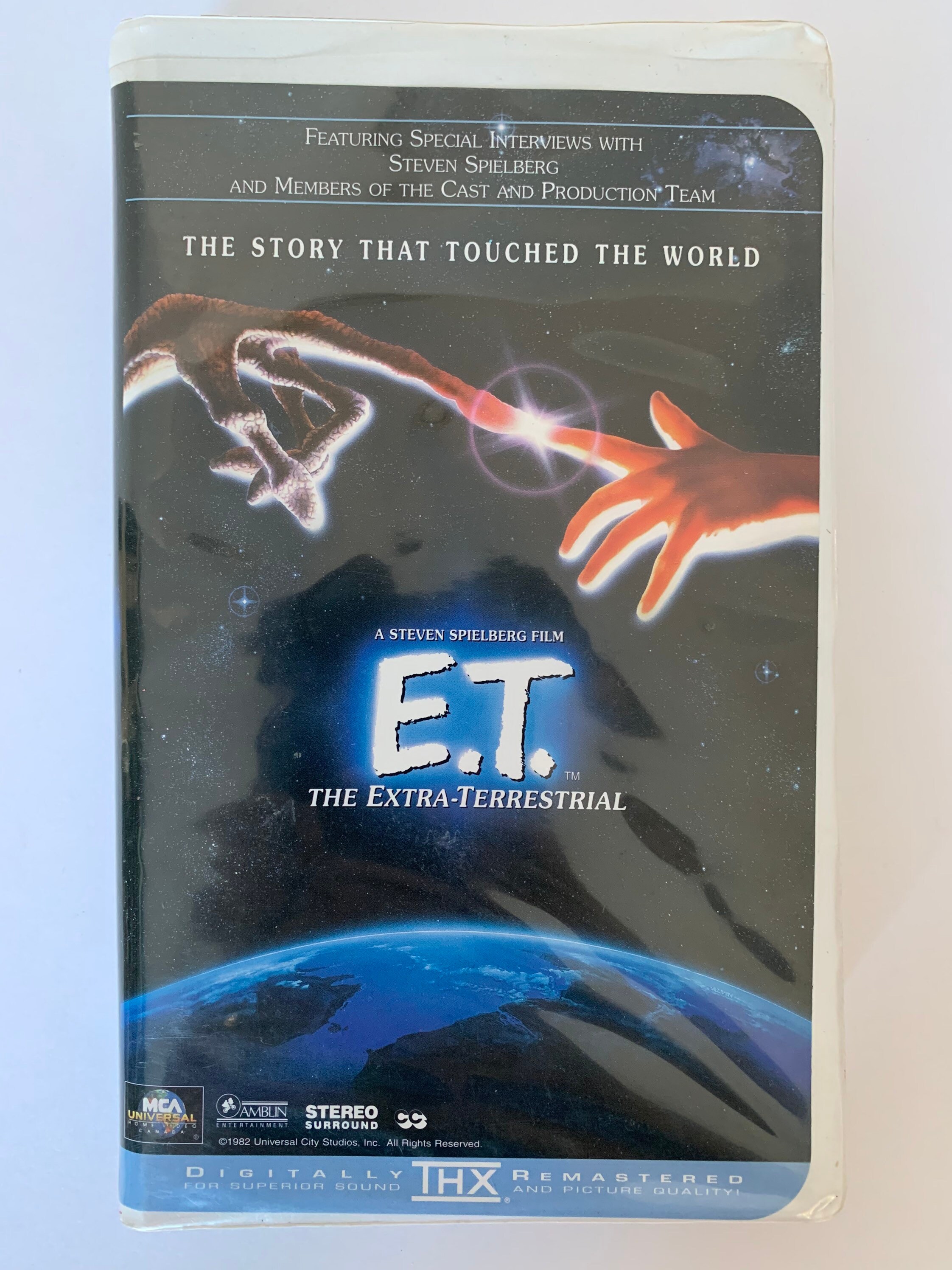 Vintage 1996 E.T the Extra-terrestrial VHS A Steven Spielberg - Etsy