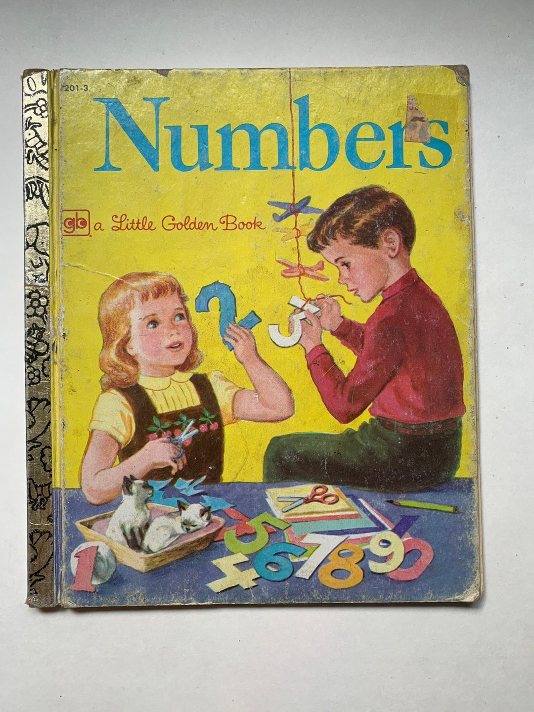 Vintage Numbers A Little Golden Book, Vintage Numbers Golden Book ...