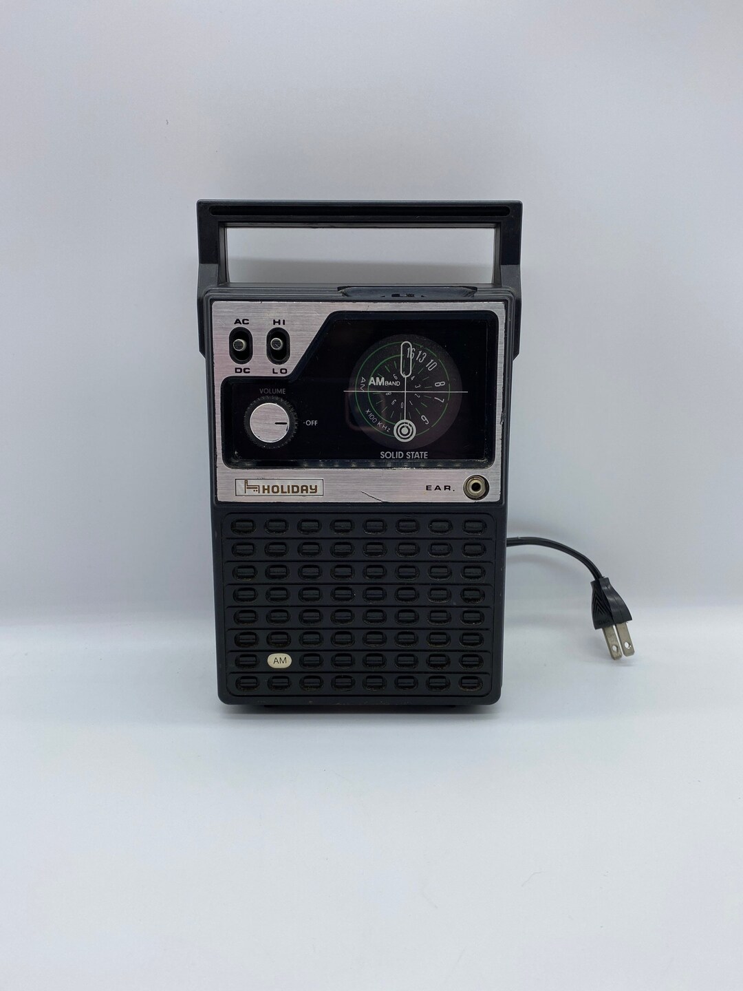 Vintage Holiday Solid State AM Band Radio, Holiday Model 1978 AM Solid ...