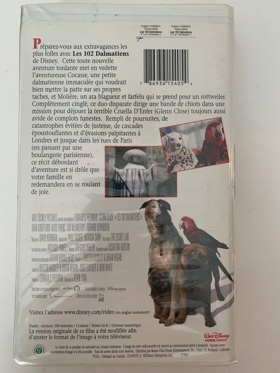 Les 102 Dalmatiens Vhs