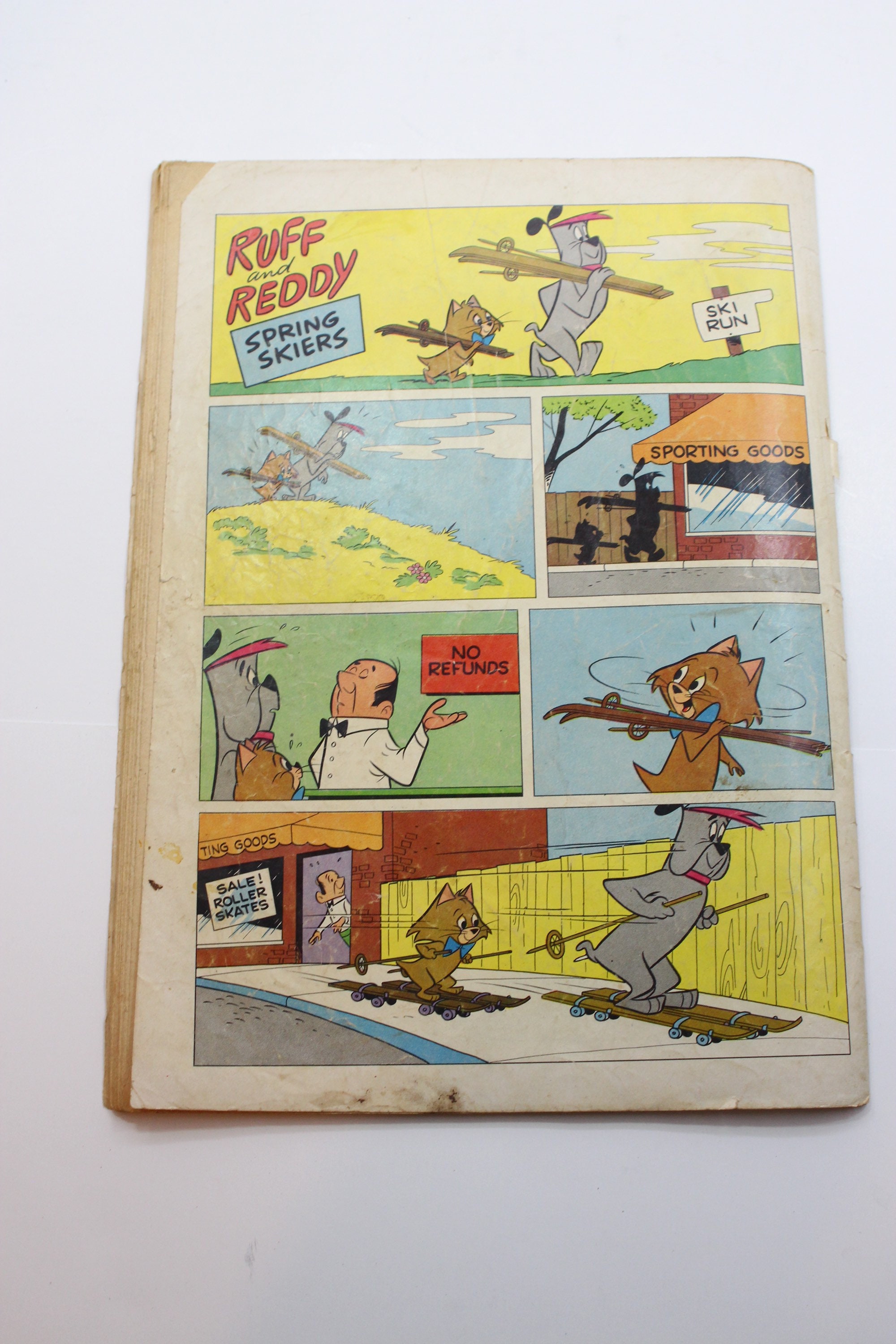 Vintage Ruff and Reddy Comic Book 1960 Comic Hanna-barbera - Etsy