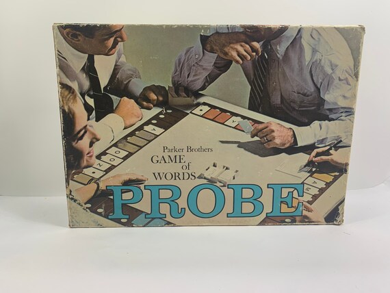 Toys & Games 1976 Parker Brothers Vintage Probe Game of Words COMPLETE ...