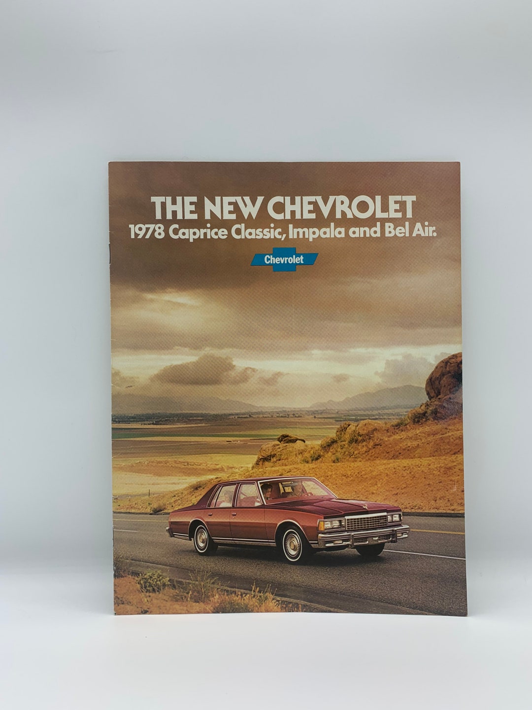 Vintage 1978 Chevrolet Caprice Classic/impala and Bel Air Car Brochure ...