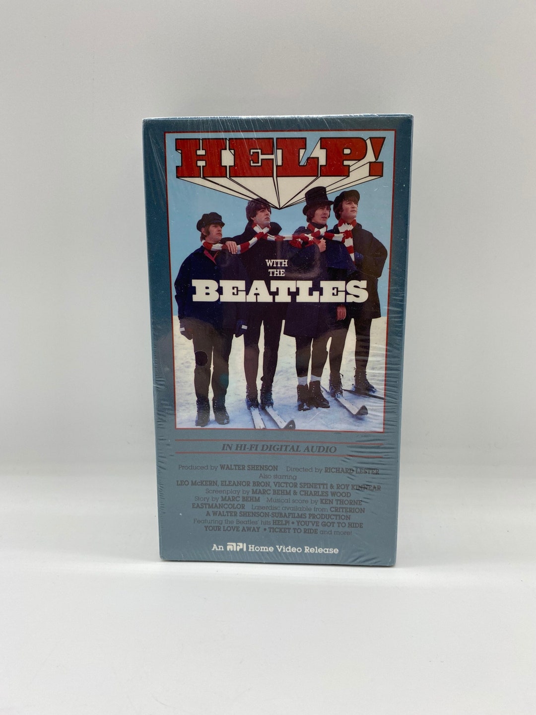 Help! With the Beatles VHS, Vintage Help With the Beatles VHS, New Old ...