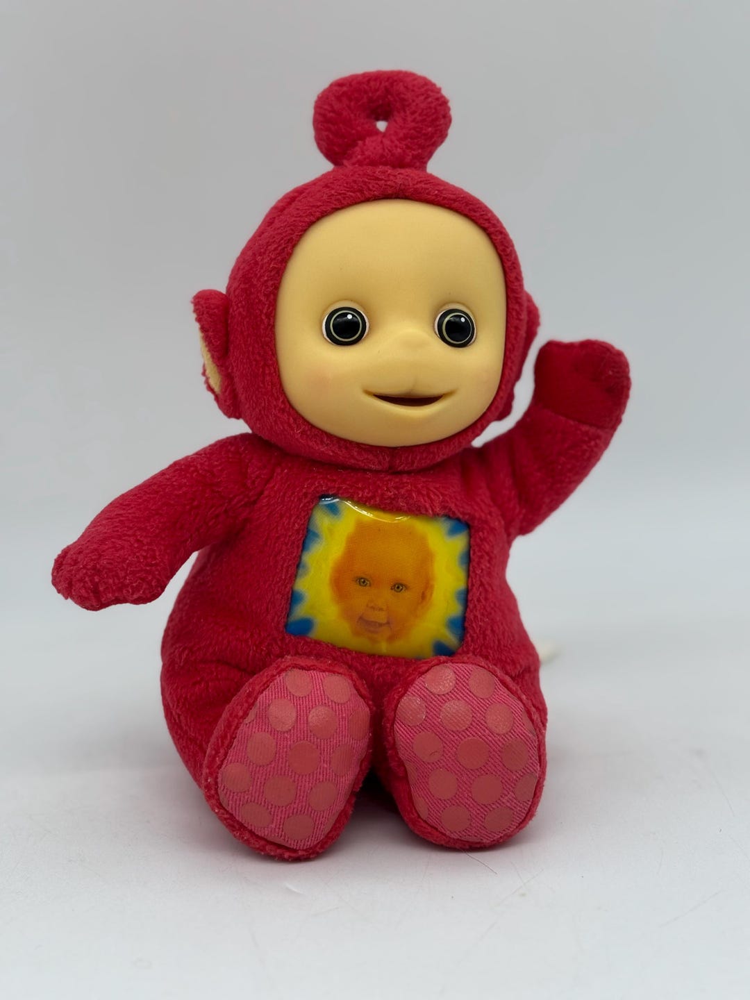 Teletubbies Po Pink Sun Baby Plushie Toy, 2003 Ragdoll Productions Pink ...