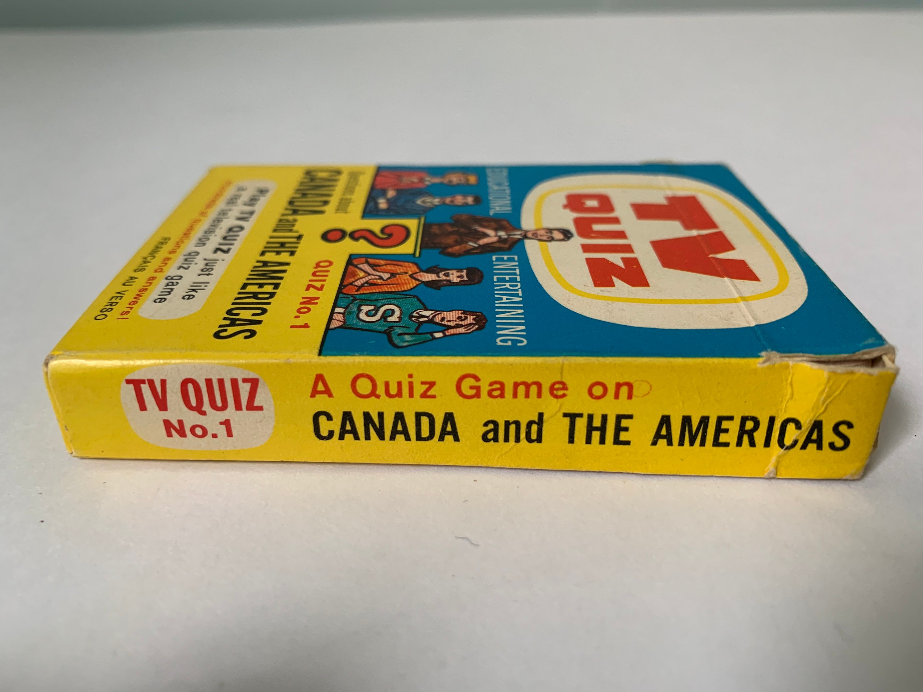 Vintage TV Quiz, 1962 Educational Entertaining, TV Quiz Deck of 40 ...