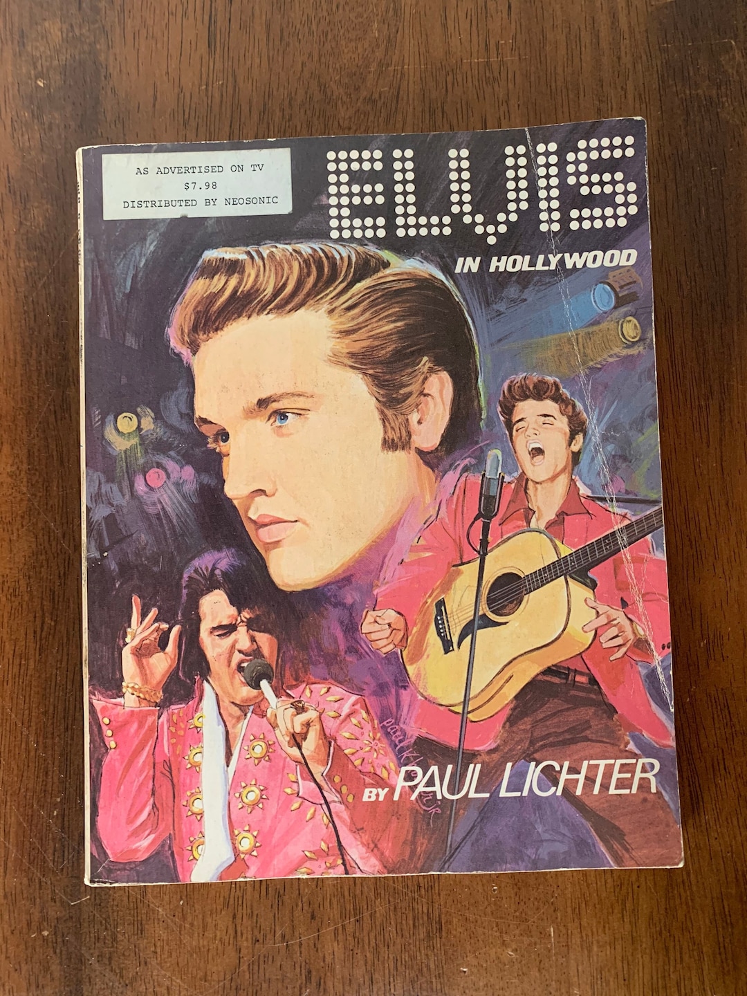 Vintage Elvis in Hollywood Book by Paul Lichter 1975, Elvis Presley in ...