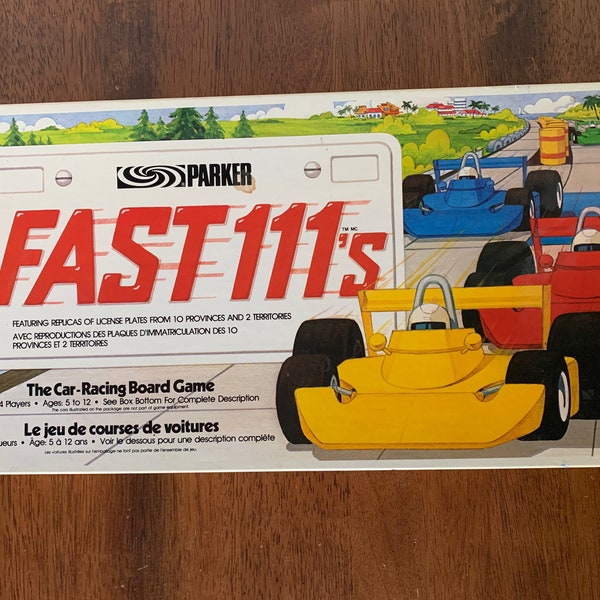 Car Racing Board Game - Etsy