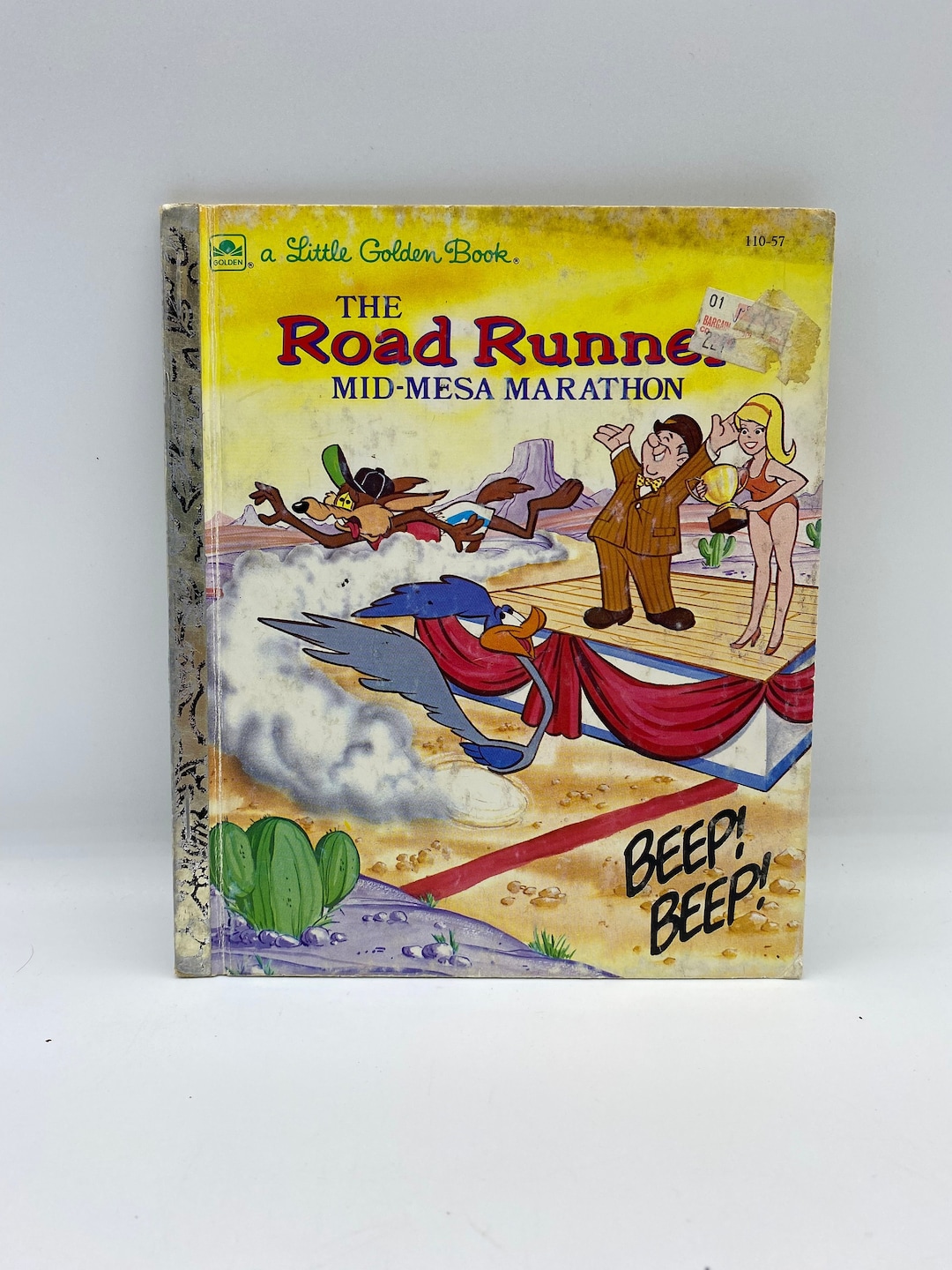 Vintage the Road Runner Mid-mesa Marathon A Little Golden Book, 1985 ...