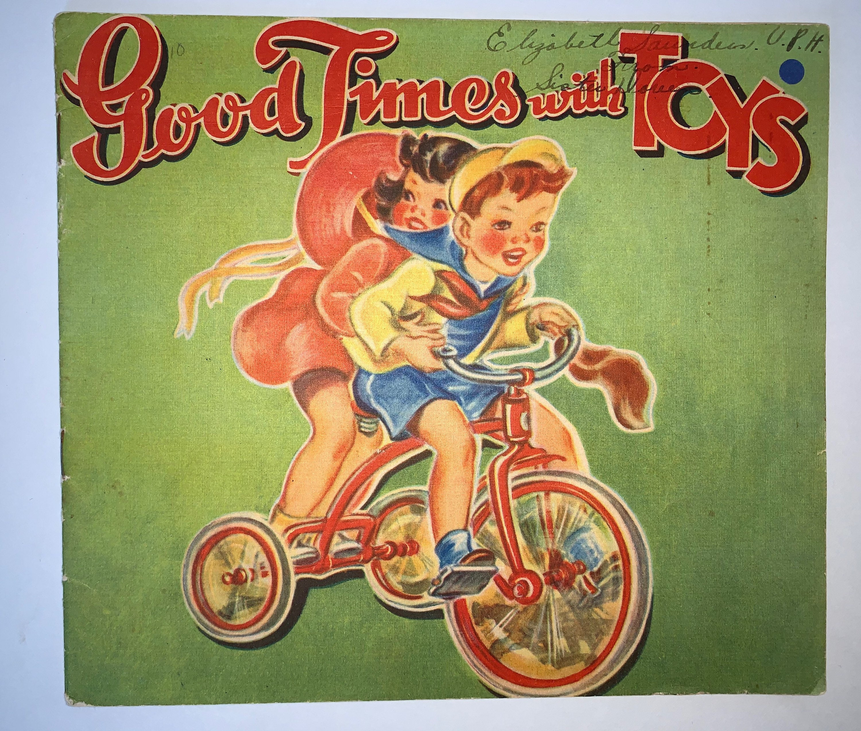 Vintage Good Times with Toys 1946 Book 1946 Rare - Etsy España