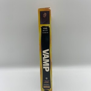 VAMP VHS, 1991 Vamp Horror Vhs, Gold Cover Vamp VHS, the First Kiss ...