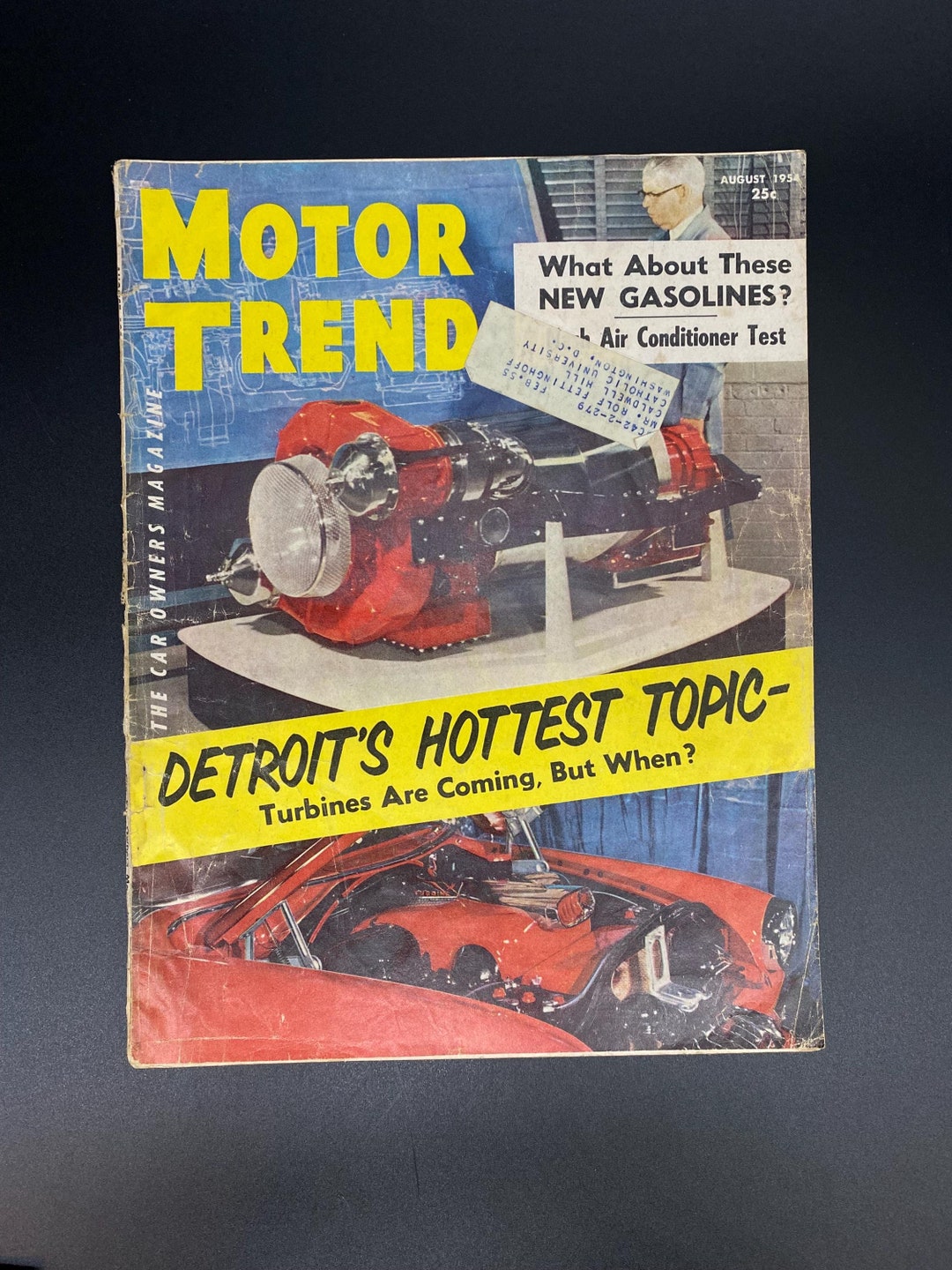 Vintage Motor Trends the Car Owners Magazine August 1954, Motor Trends ...