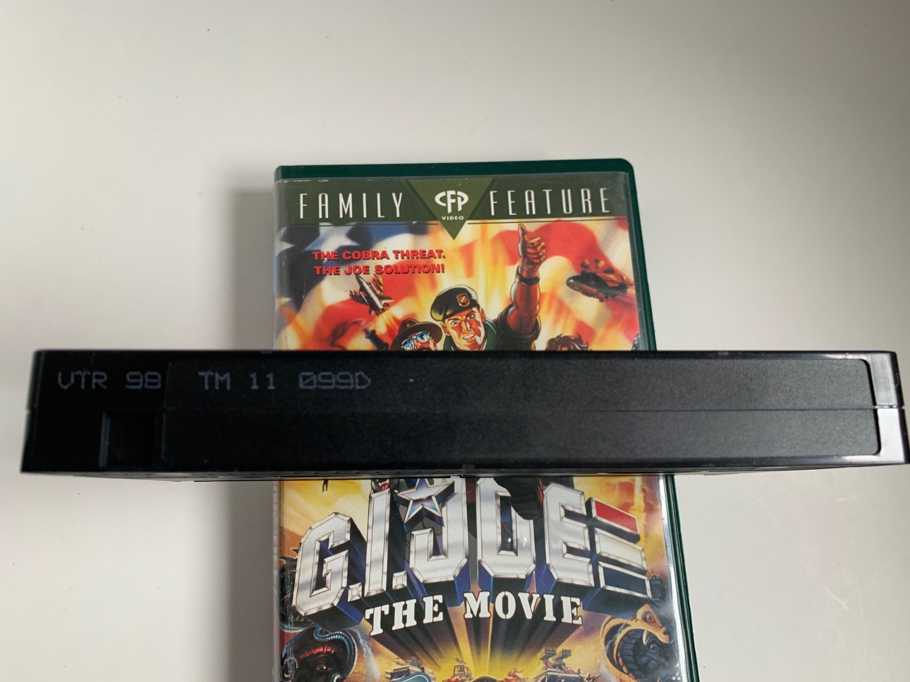 G.I. Joe the Movie VHS Clamshell, 1995 G.I. Joe VHS Movie, GI Joe Movie ...
