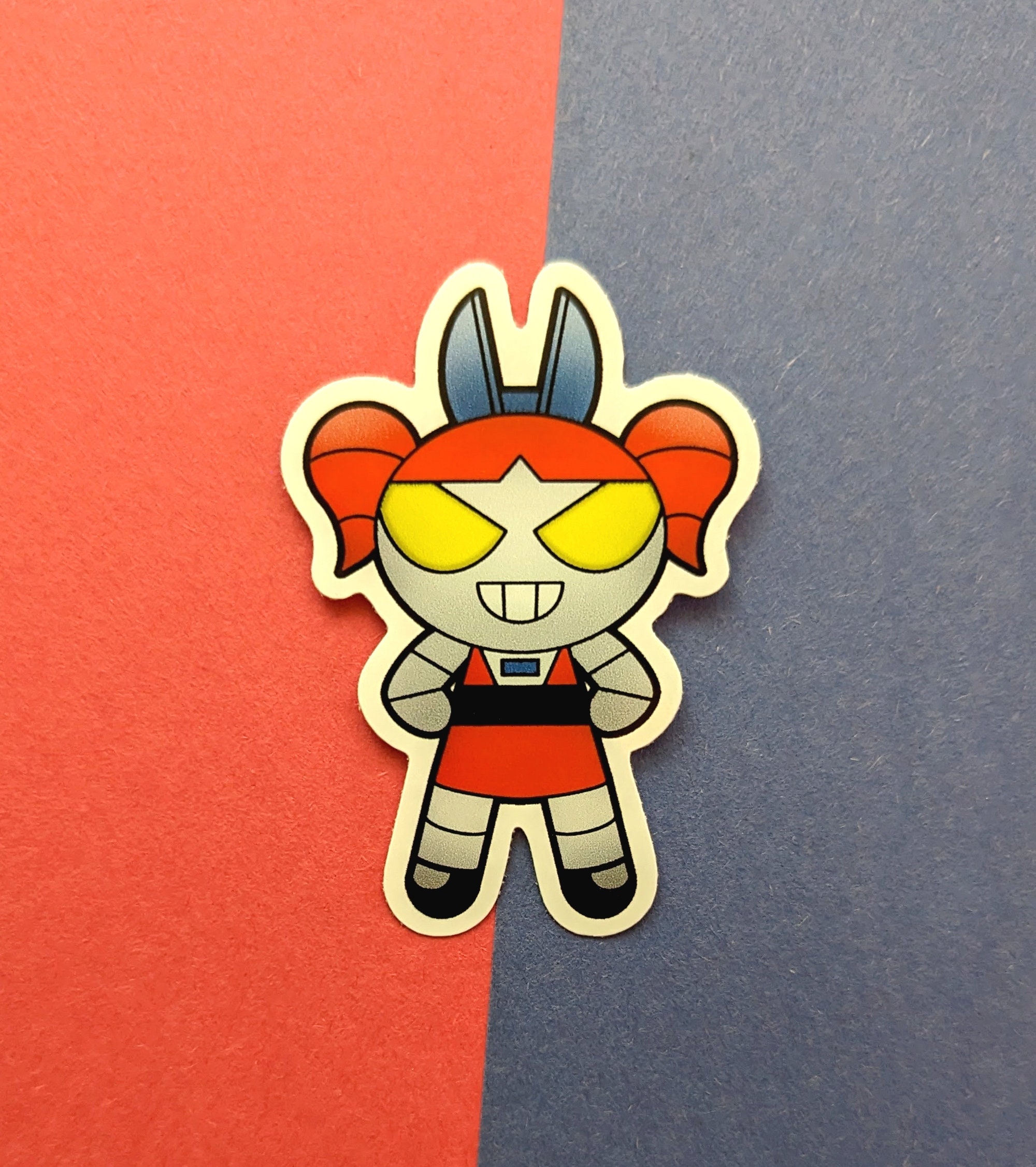 Dynamo Powerpuff Girl Sticker - Etsy