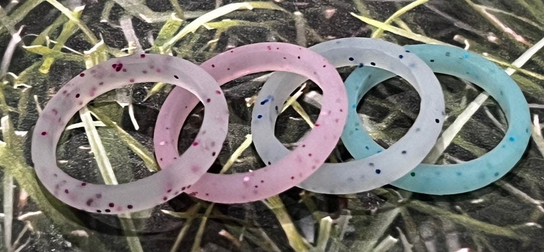 Silicone Rings 2 Mm, Stackable, Water Proof, Wedding, Eco Friendly, Non ...