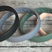 Pattered Silicone Rings, Stackable, Water Proof, Wedding, Eco Friendly ...