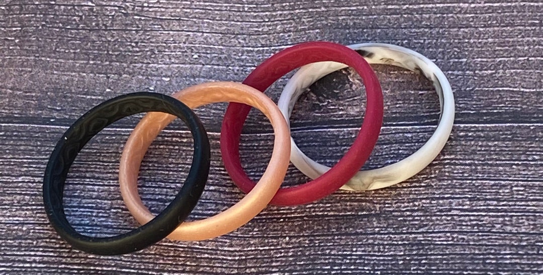 Stackable Silicone Rings, Stackable, Water Proof, Eco Friendly, Non ...