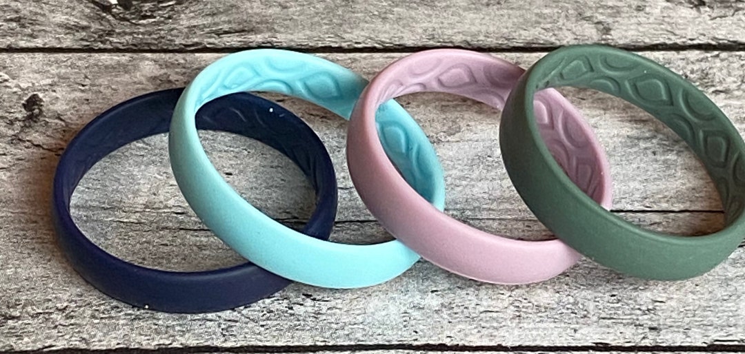 Stackable Silicone Rings, Stackable, Water Proof, Eco Friendly, Non ...
