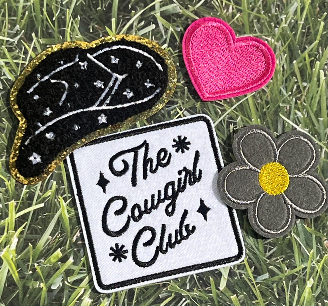 Country Western Iron on Patches, Trucker Hat Patches, Clothing, Bags ...