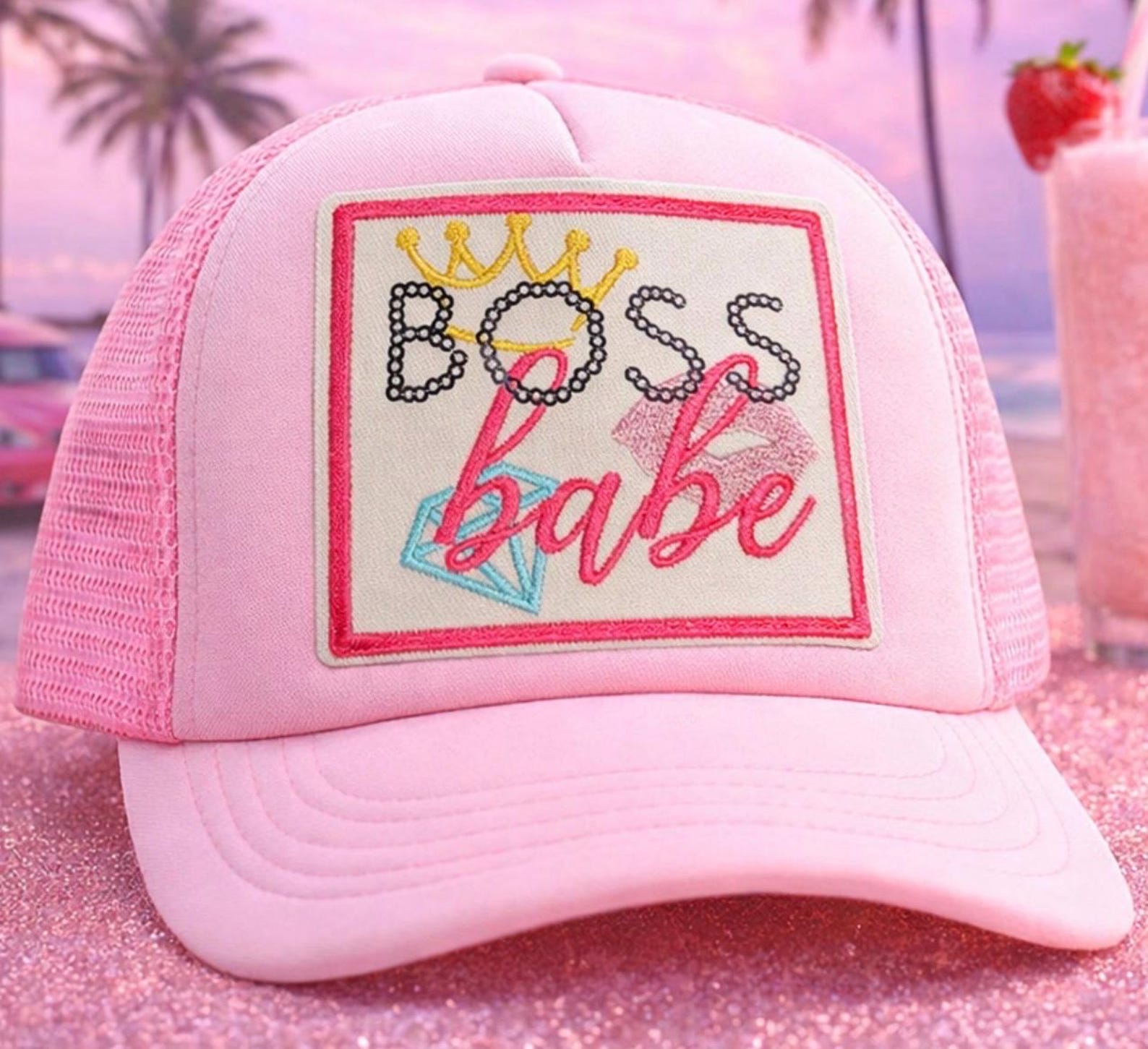 Boss Babe Iron on Patch, Crowned Confidence With a Touch of Sparkle ...