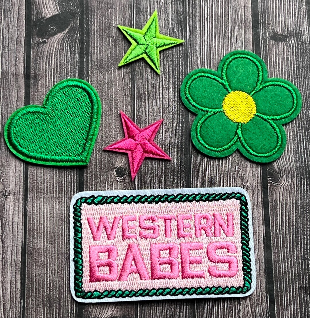 Country Western Iron on Patches, Trucker Hat Patches, Clothing, Bags ...