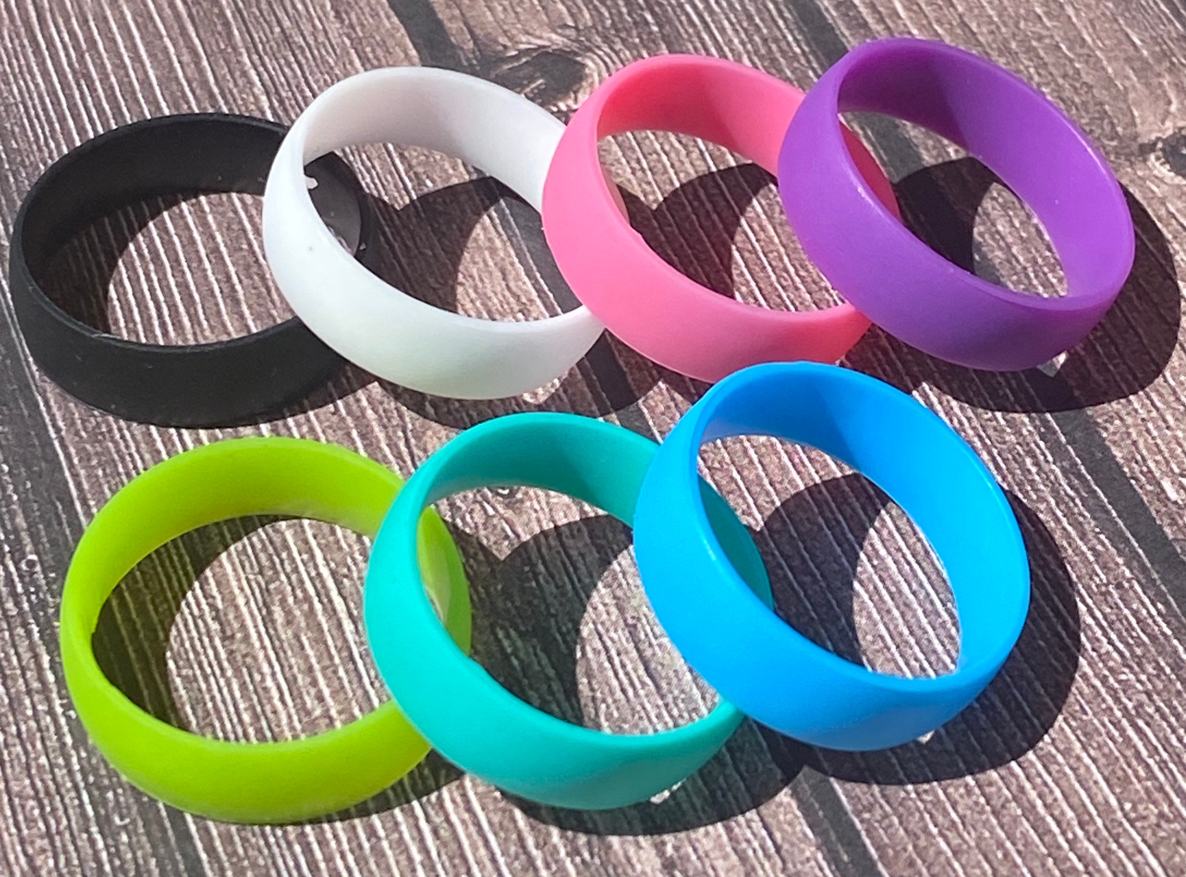 Silicone Rings Stackable Water Proof Wedding Eco Friendly - Etsy