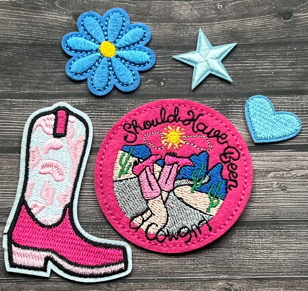Country Western Iron on Patches, Trucker Hat Patches, Clothing, Bags ...