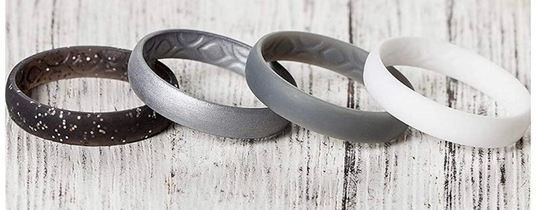 Stackable Silicone Rings, Stackable, Water Proof, Eco Friendly, Non ...