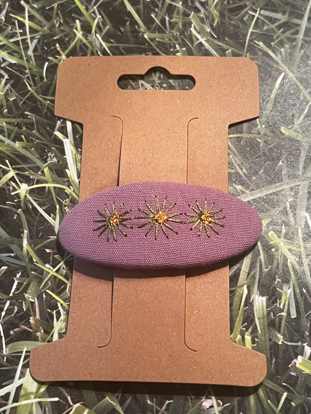 Vintage Floral Fabric Snap Clips, Hair Clips, Super Cute, Dress up or ...