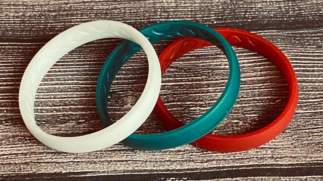 Stackable Silicone Rings, Stackable, Water Proof, Eco Friendly, Non ...