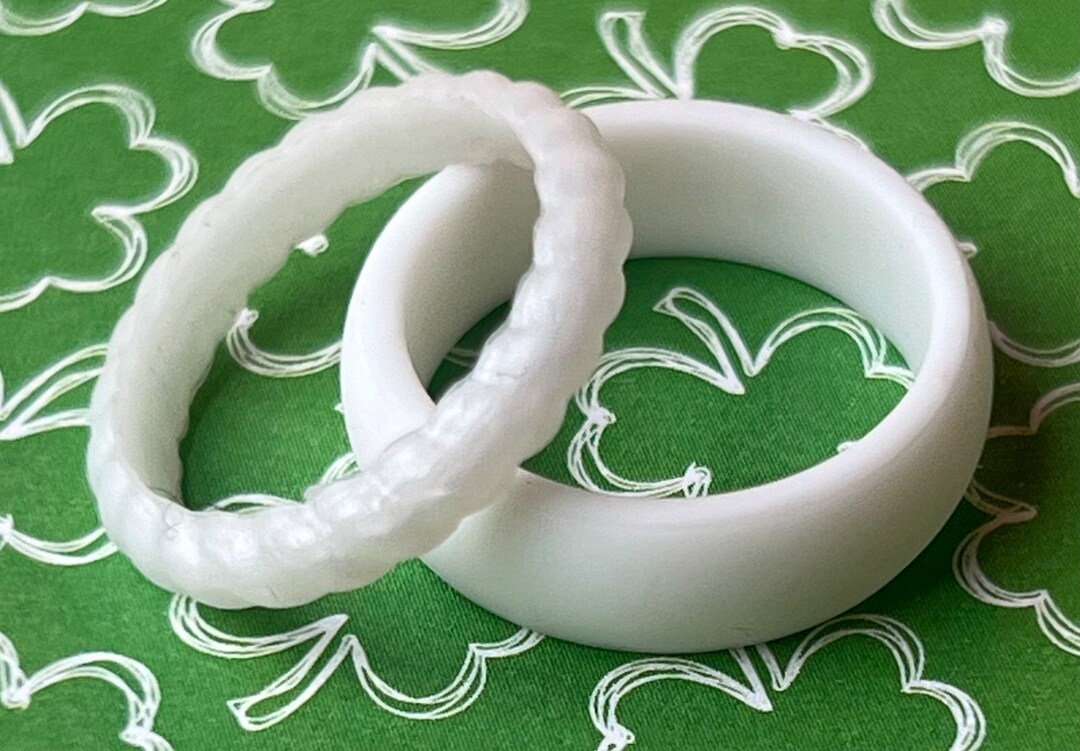 2 Ring Glow St. Patricks Day Stacking Set, Beautiful Colors Stackable ...