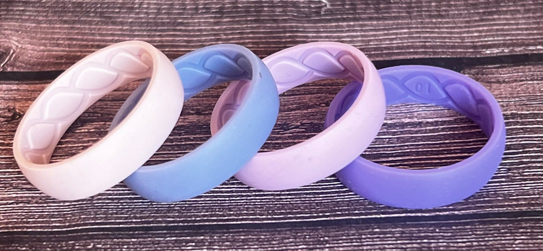 Stackable Silicone Rings, Stackable, Water Proof, Eco Friendly, Non ...