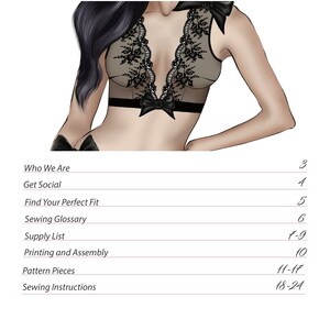 First Date Bralette PDF Pattern - Etsy