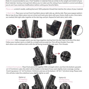 First Date Bralette PDF Pattern - Etsy