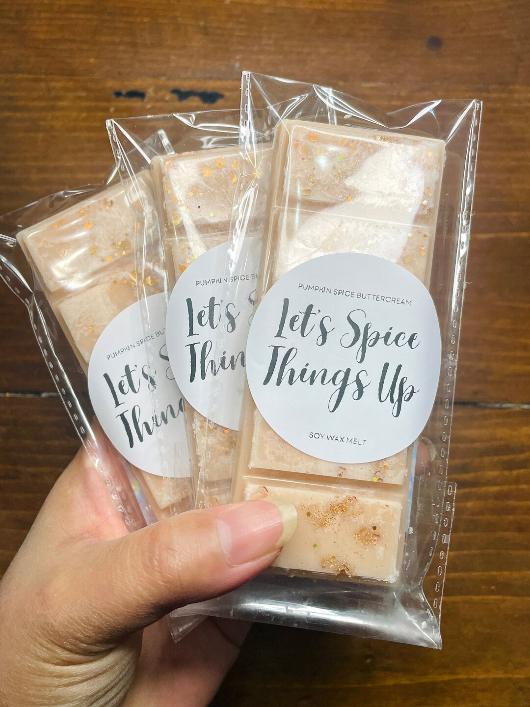 Lets Spice Things up Pumpkin Spice Buttercream Wax Melt - Etsy