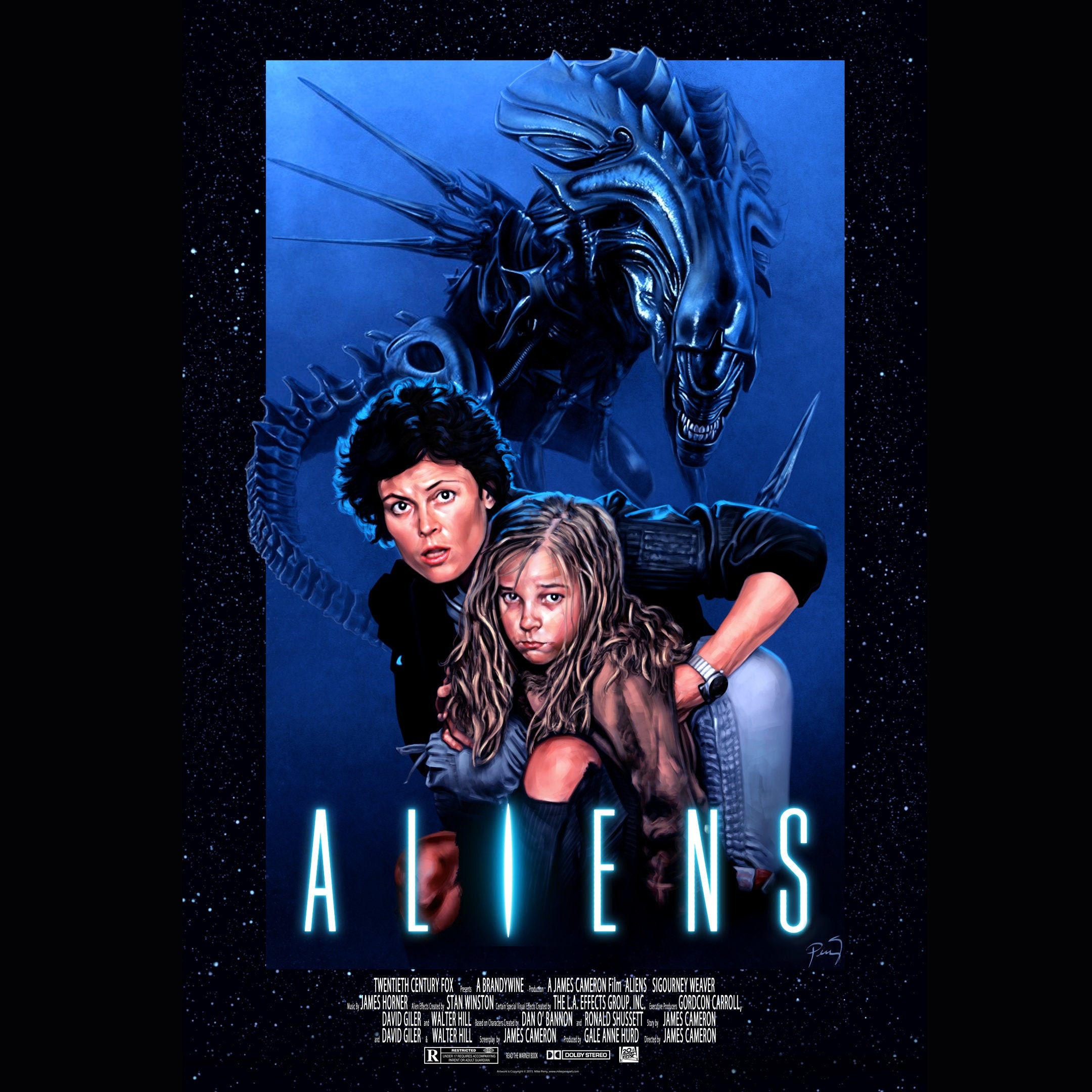 Aliens 1986 Poster