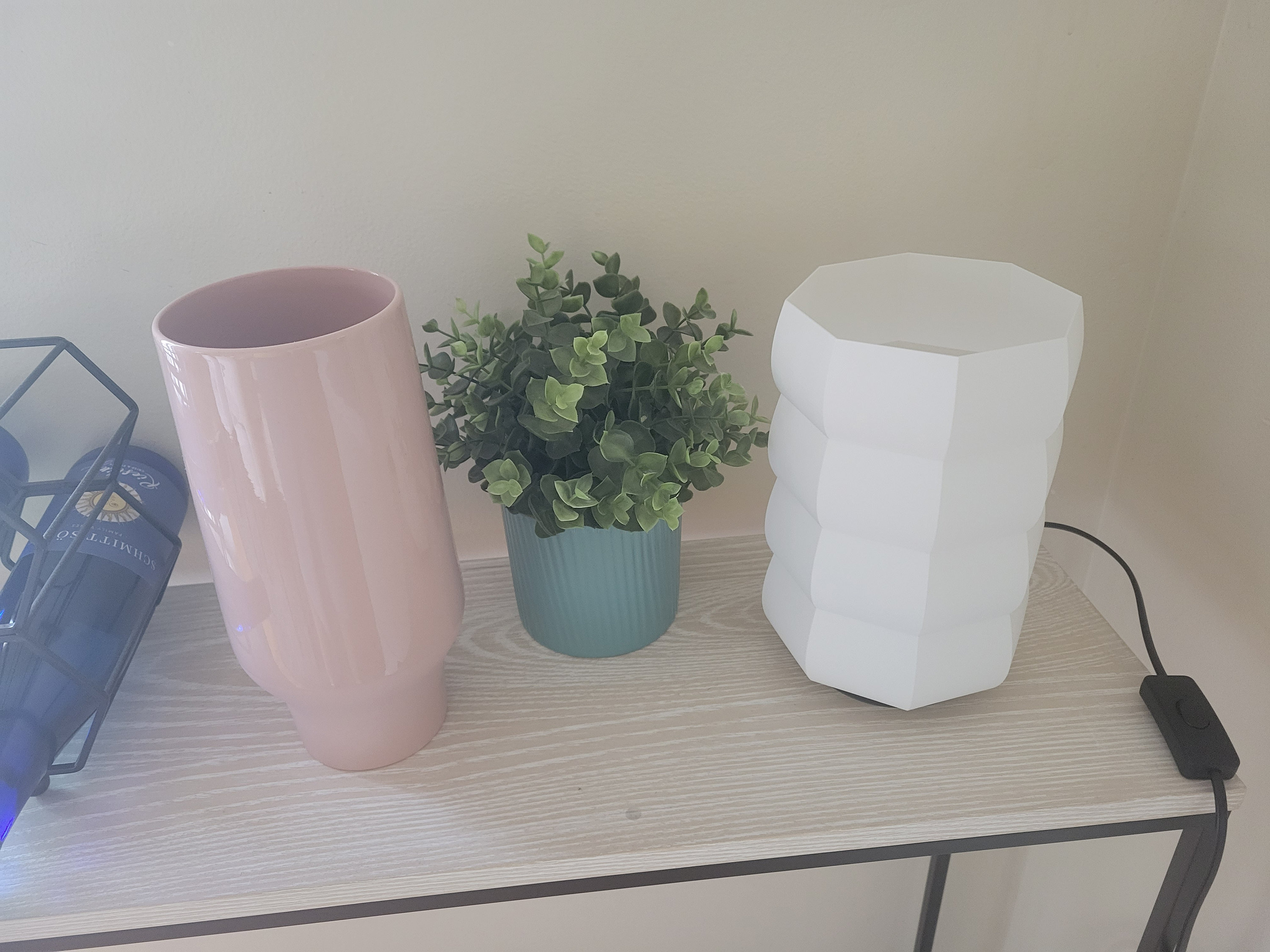 3D Printed Lamp | Corner Lamp | Soft White Light | 800 Lumens - Etsy