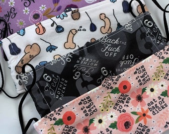 Snarky Face Masks - Etsy