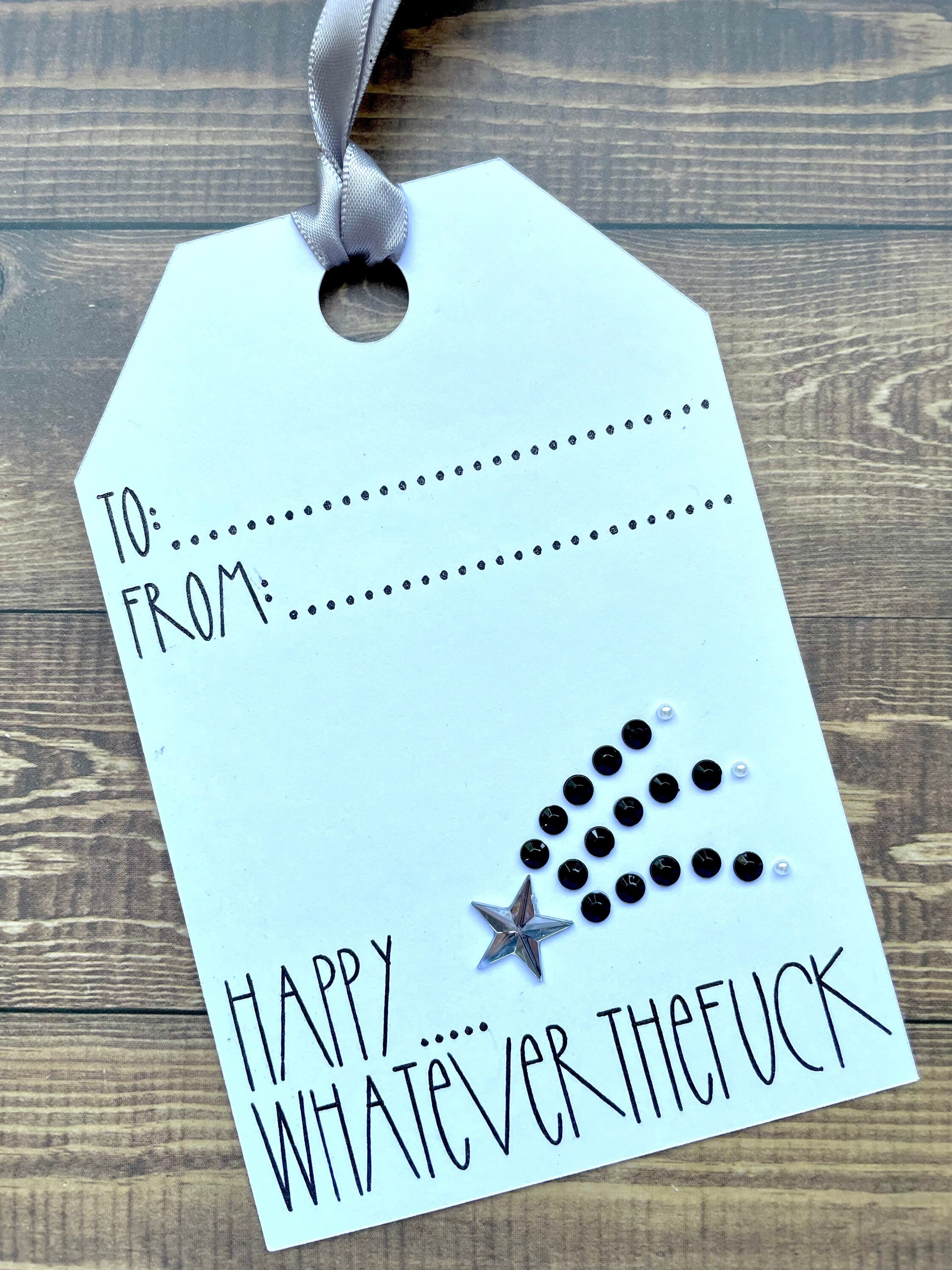 Set of six unique snarky gift tags for all occassions | Etsy