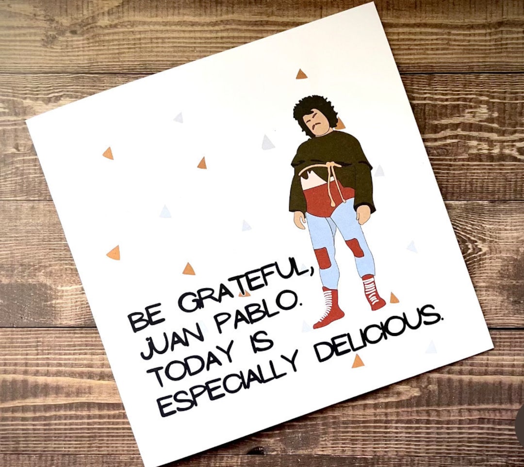 Nacho Libre Inspired Greeting Card - Etsy