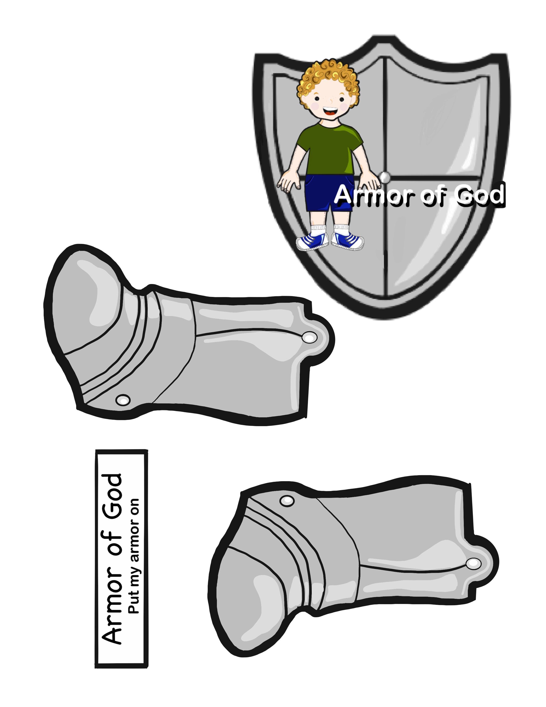 Armor of God Family Activity Digital File Folder - Etsy