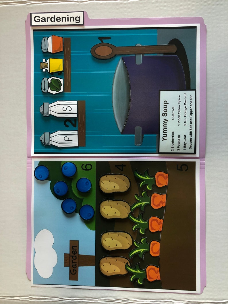 Gardening File Folder - Etsy