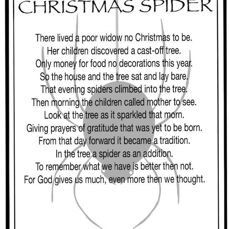 Christmas Spider Gift Tag - 60+ Gift Ideas for 2026