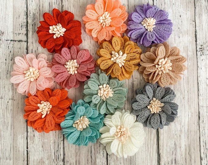 Tiny Cute Flowers - Slides on Any Collar - Etsy