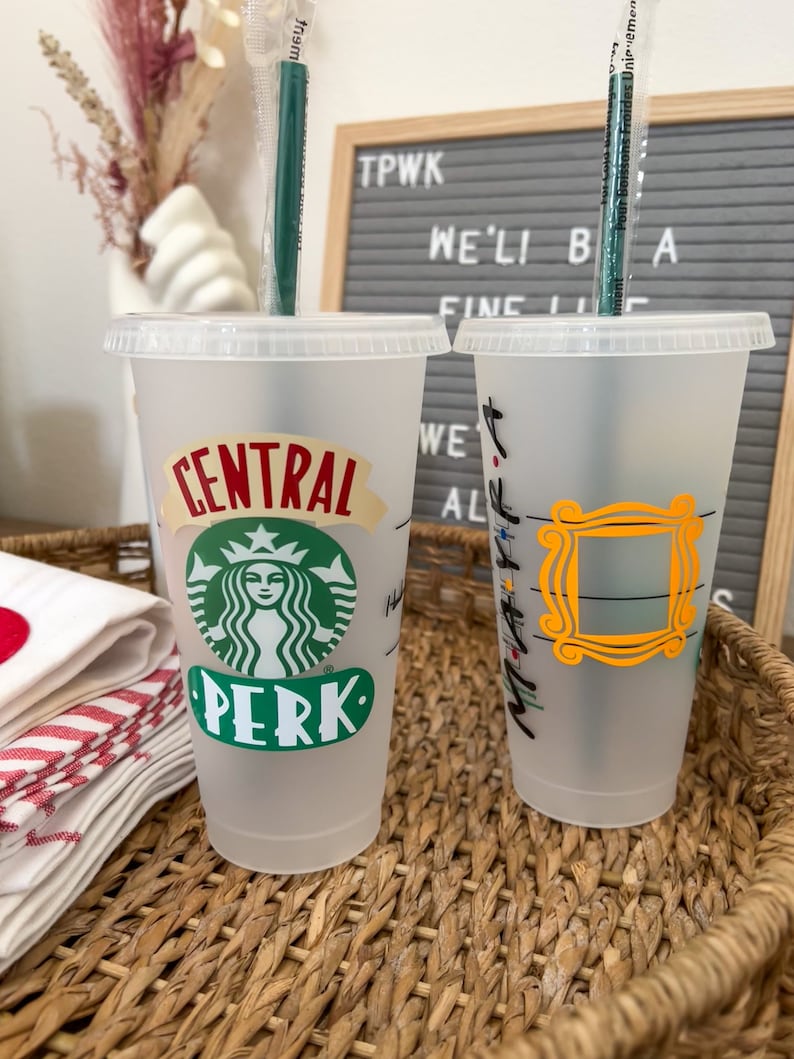 Friends Cup Friends Starbucks Cup - Etsy