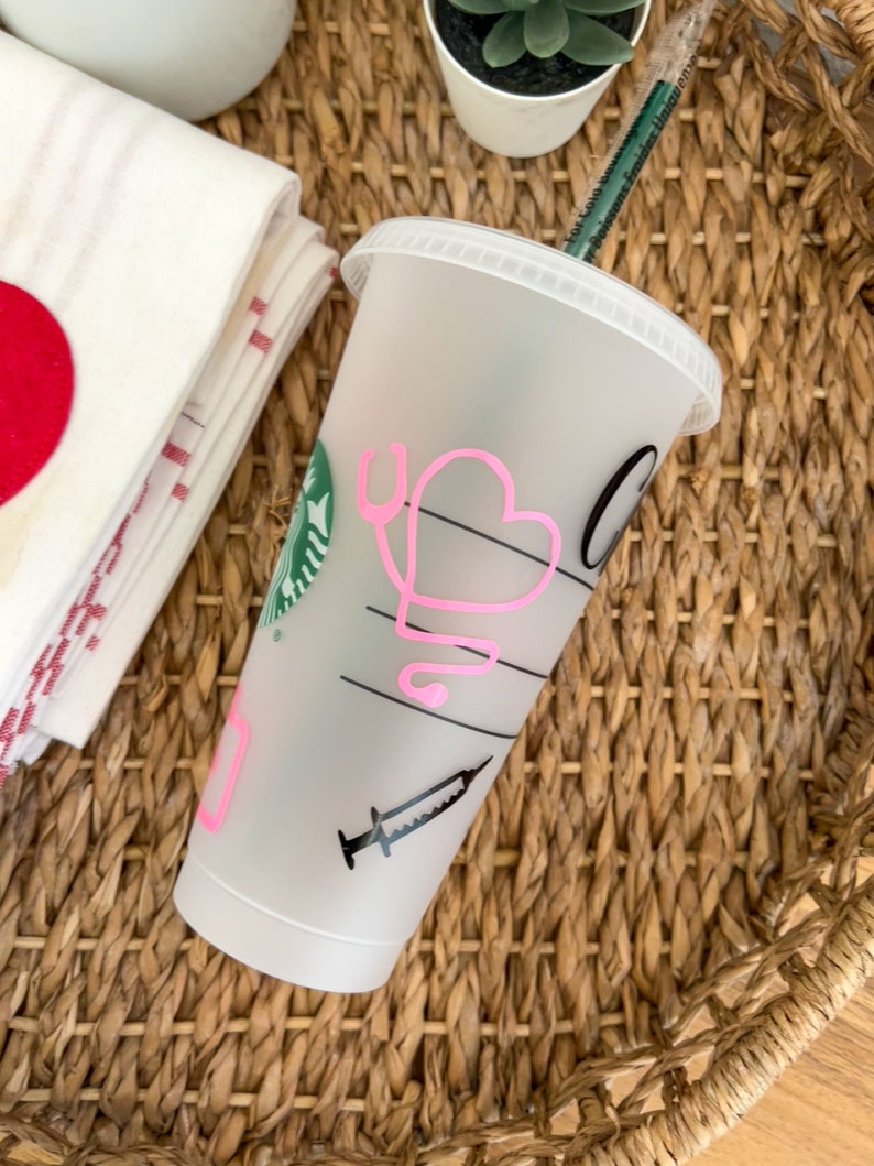 Nurse Starbucks Cup Custom Nurse Cup - Etsy