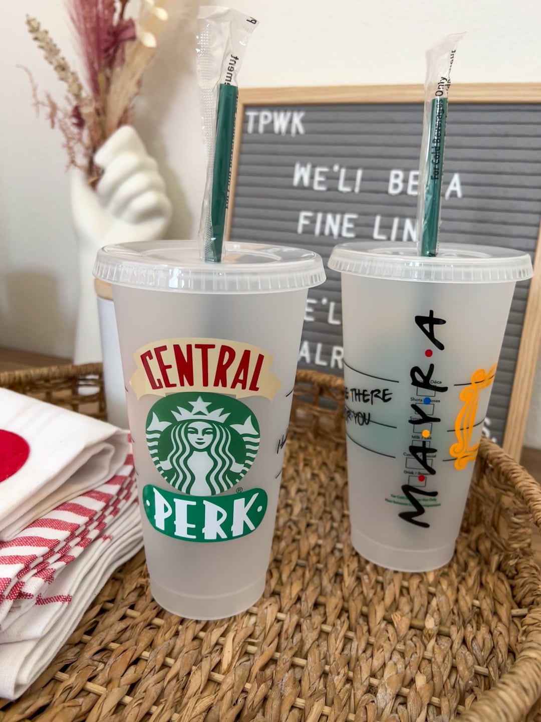 Friends Cup, Friends Starbucks Cup - Etsy