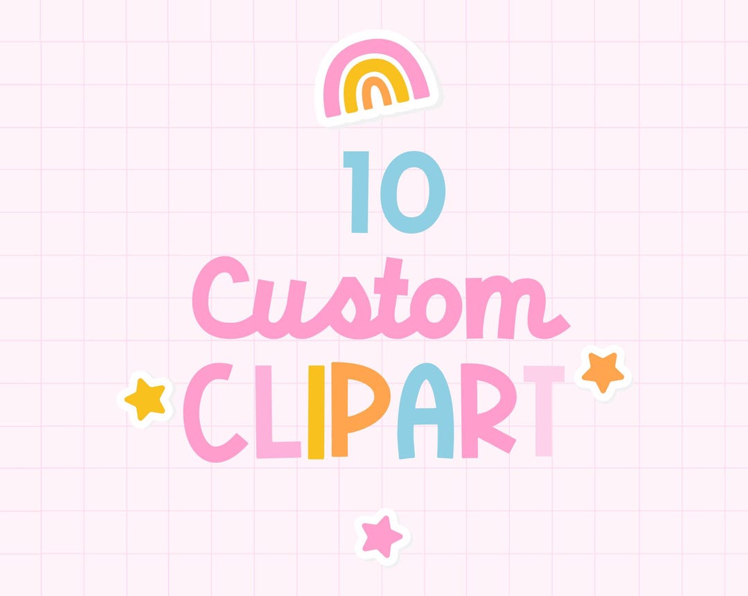 Custom Clipart,10 PNG Images Bundle, High Quality Transparent PNG ...