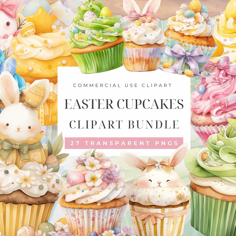 Easter Cupcakes - Etsy