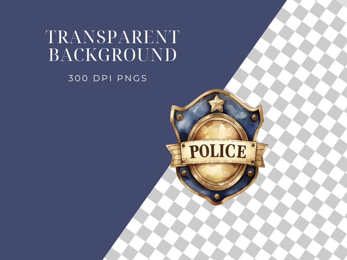 Police Watercolor Clipart, Police Dog Clipart, Police Officer Clipart ...